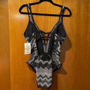 BECCA | Swim | Reveal Plunge One Piece Swimsuit | Poshmark